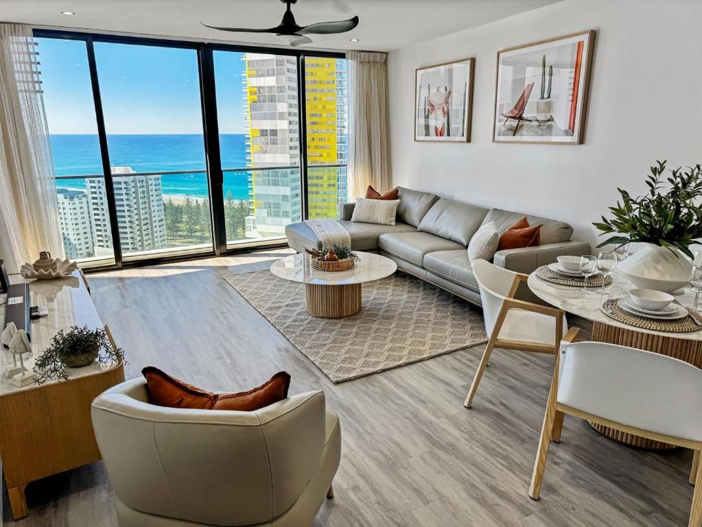 Luxury Oracle Tower 2 Ocean Views 22nd floor, 골드코스트 (2025년 최신 요금)