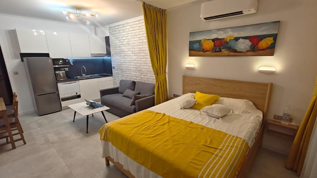 Vivid Sea and City Luxury Studio 2 plus 2, Burgasas (atnaujintos 2025 m ...