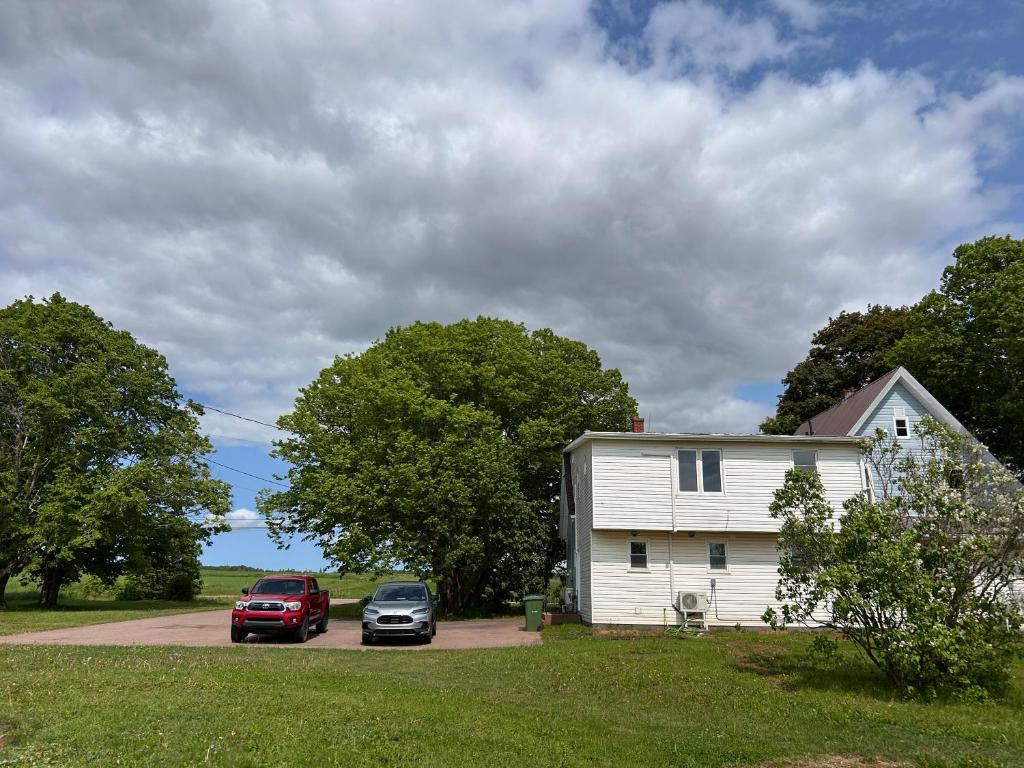 Bridge View near Conferation Bridge and beaches, Borden-Carleton ...