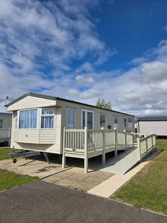 Disabled caravan -ramped decking - Grange Leisure Park, Mablethorpe ...