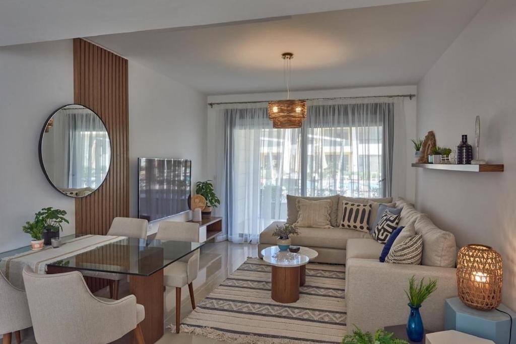 Modern 3BR Poolside Apt at Cribs El Gouna, El Gouna (opdaterede priser for 2025)