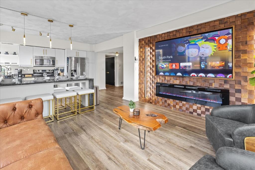 Modern Flat off Meridian - Walk Anywhere Downtown, Indianapolis (tarifs ...