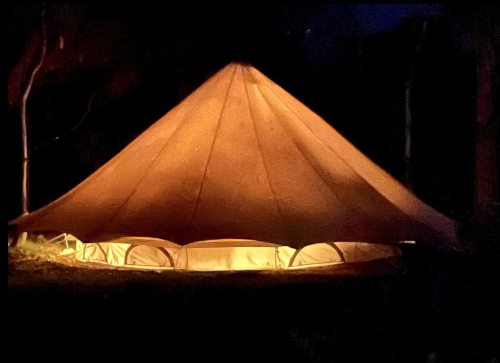 Gorgeous Bell Tent Nestled Between Bush and Sea for a Unique and ...