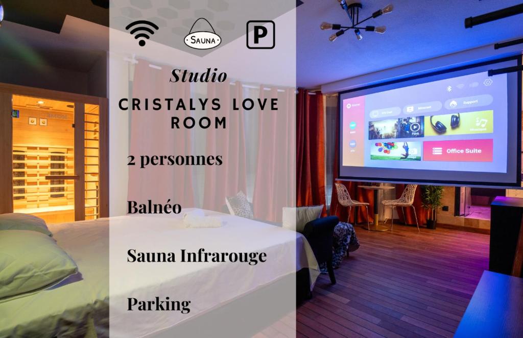 120 - Cristalys Love Room- Balnéo-Sauna infrarouge, Montpellier ...