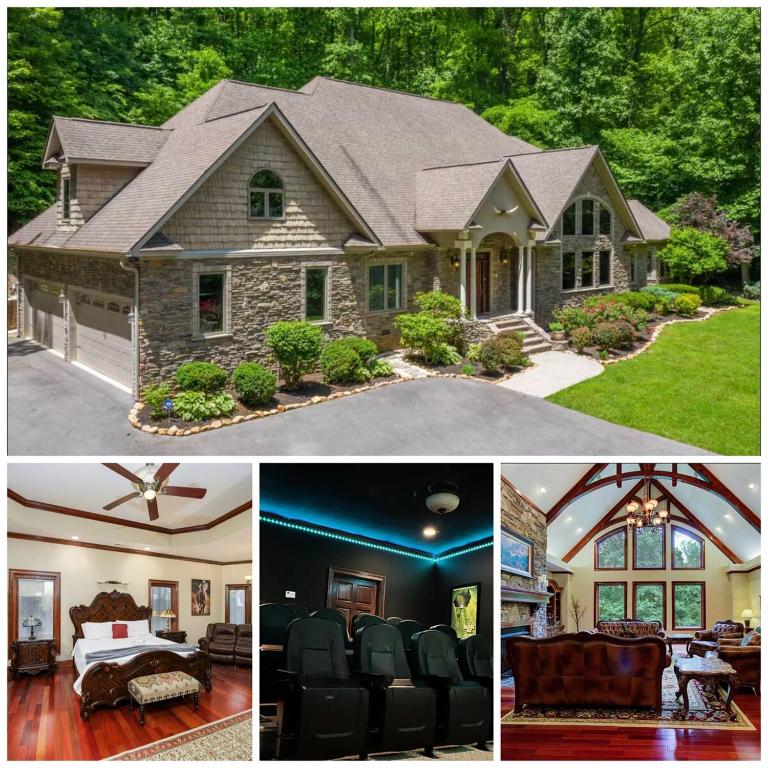 8000 SQ FT, Cinema, Sauna, Arcades, Sleeps 26, Sevierville (prezzi ...