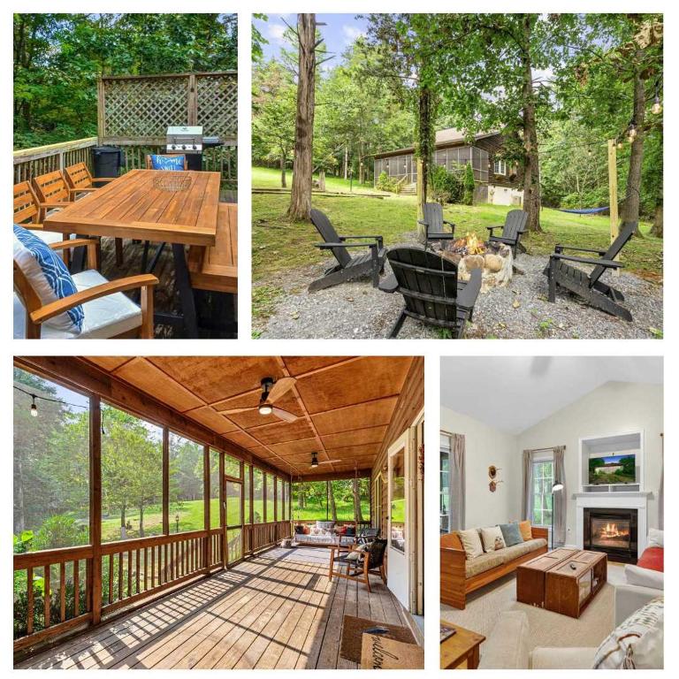 Screened Porch w Swing, Fire Pit, Grill & Deck, Luray (bijgewerkte ...