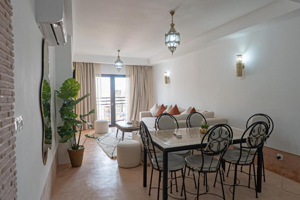 Beldi Chic Appartment in Guéliz Marrakech AC, Netflix, Zellige ...