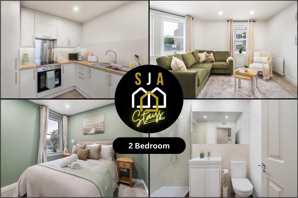 Berry Street Stay - SJA Stays - Modern 2 Bed Apartment, Aberdeen ...