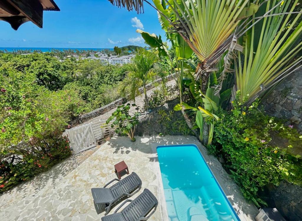 Hilltop Dominican Villa with Pool and Big Terrace, Las Terrenas ...