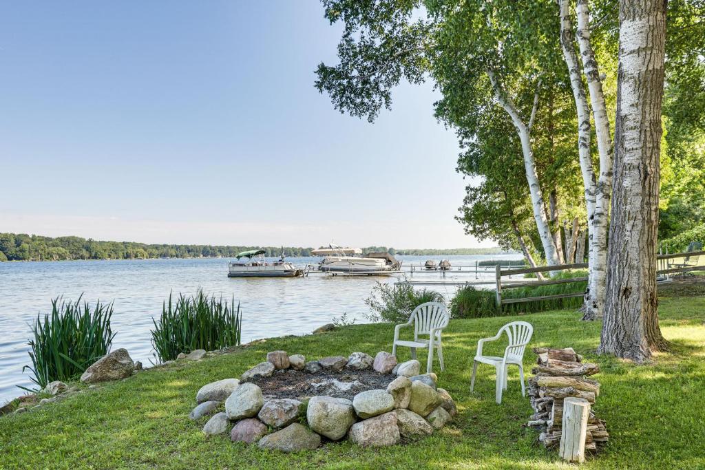 Waterfront Home on Duck Lake 8 Mi to State Park!, Grawn (updated prices ...