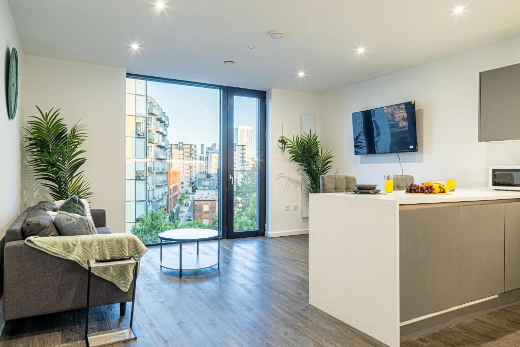 Manchester City Centre, AO Arena , Apartment with gym, Manchester ...