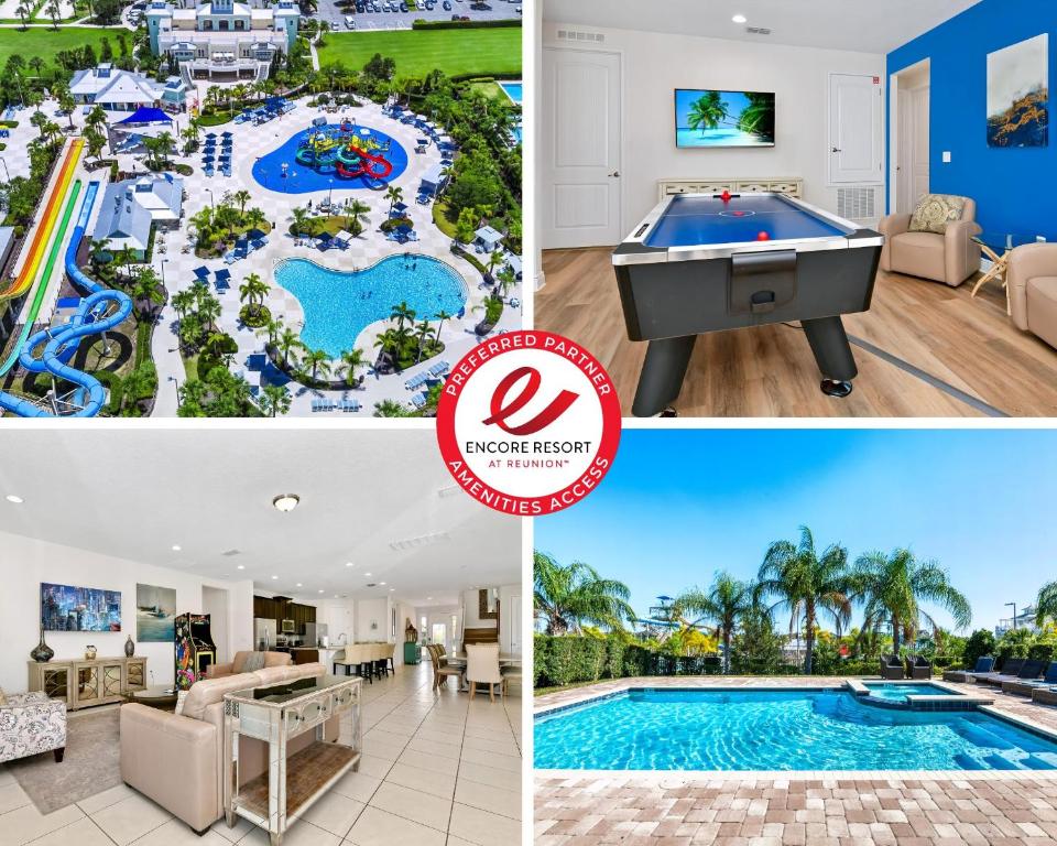 Vibrant Home Near Disney With Private Pool, Waterpark And Resort Acces ...