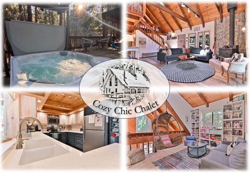 Cozy Chic Chalet - Enchanting & Fun Family Retreat - Hot Tub & Fire Pit ...