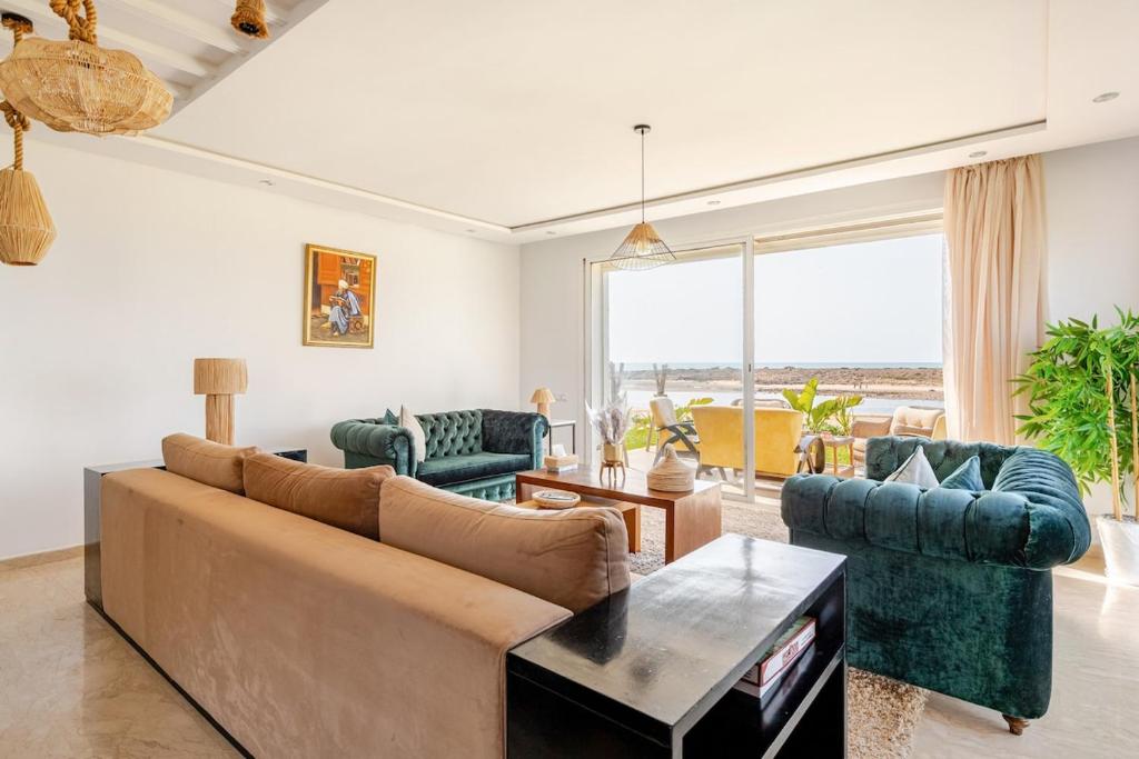 Luxury Seafront Villa, Private Beach Access & Spa, Temara (updated ...