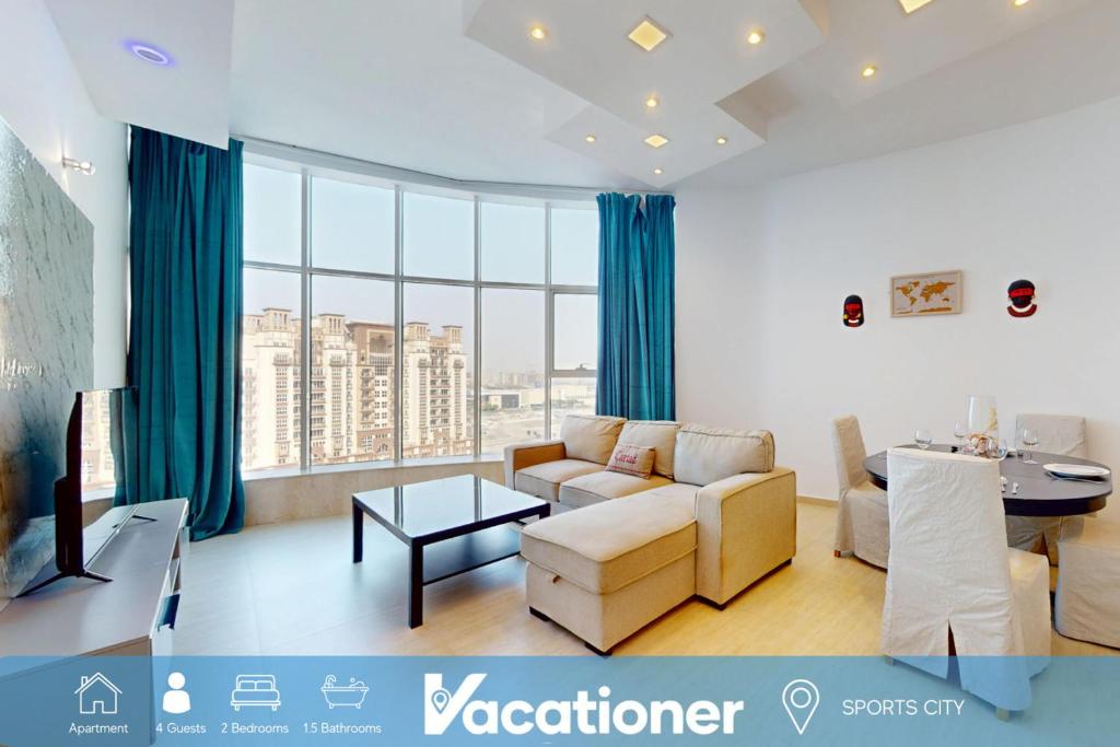 Zenith Tower - Serene Two Bedroom in Sports City, Dubai (ažurirane cene za 2025. godinu)
