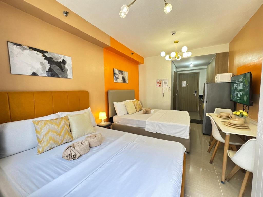 Bright & Cozy RM 1145 Condo at Shore 2 Residences by Prime Stay MOA, Manila (ažurirane cene za ...