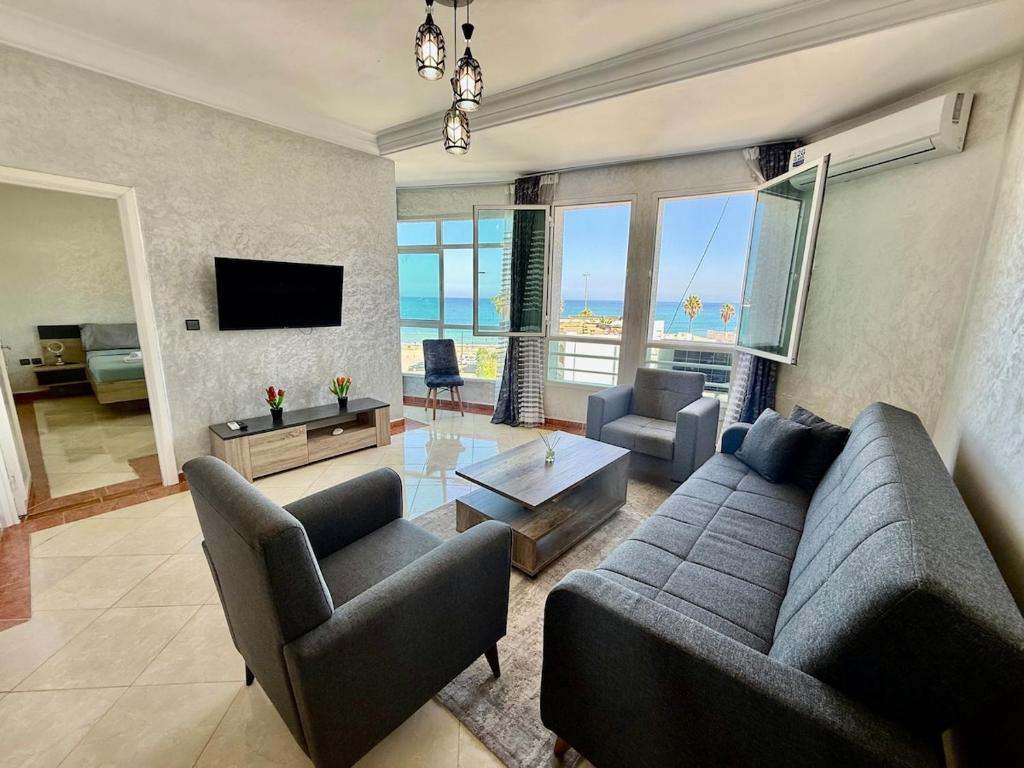 Corniche Malabata apartment, sea view, Tanger (tarifs actualisés, 2026)