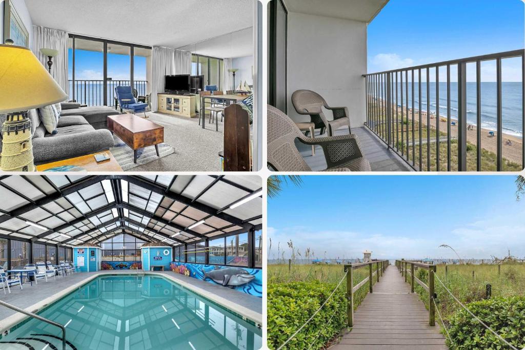 Cozy Oceanfront Condo with Heated Pools & Views, Kure Beach (precios ...