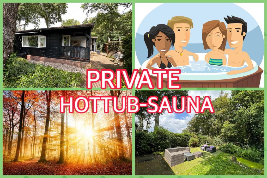 WELLNESS Freestanding Holidayhome with private SAUNA and HOTTUB - Huge ...