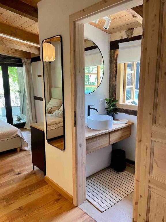 Zauberhaftes Tiny House mit Kamin an der Elbe, Hittbergen (updated ...