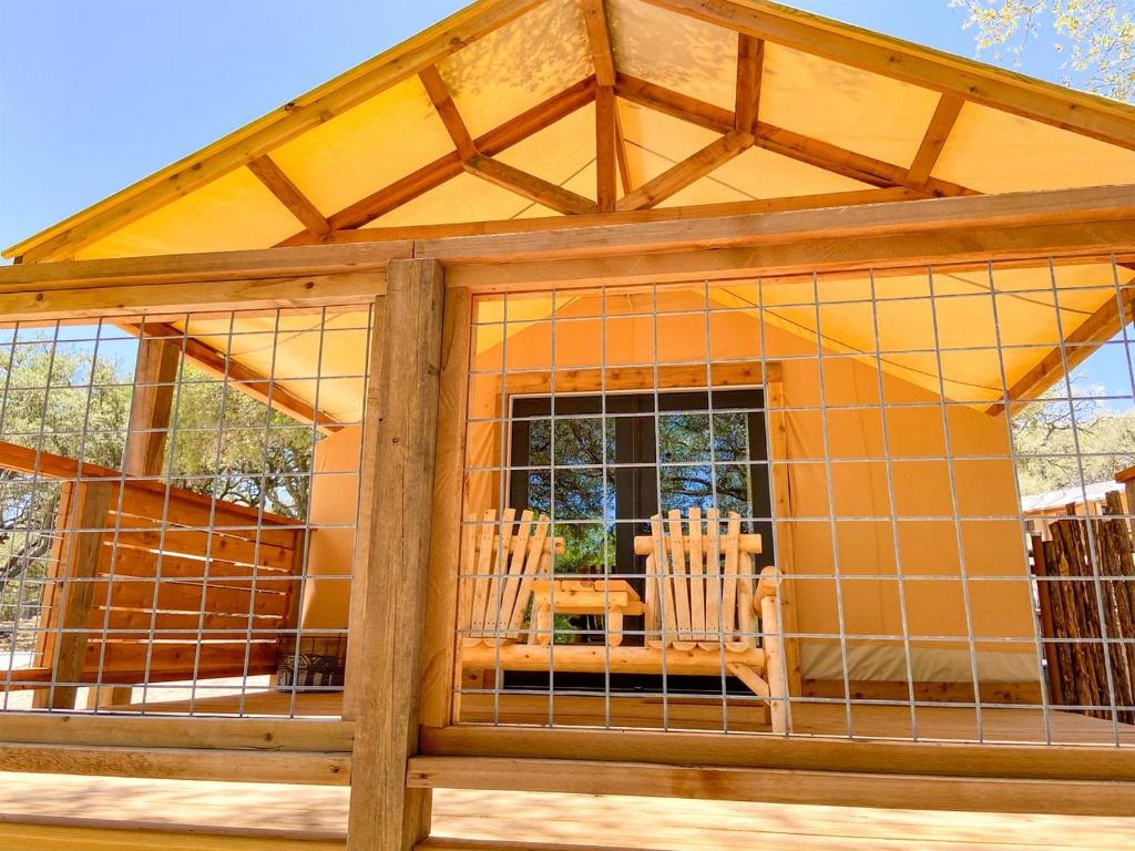 Beautiful Glamping Tented Cabin in Ingram, Texas, with Access to the ...