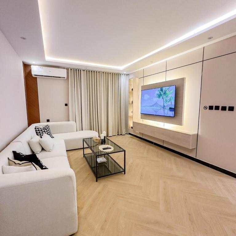 1BR w Living Room - Boulevard View - Self-Entry（リヤド）：（最新料金：2026年）