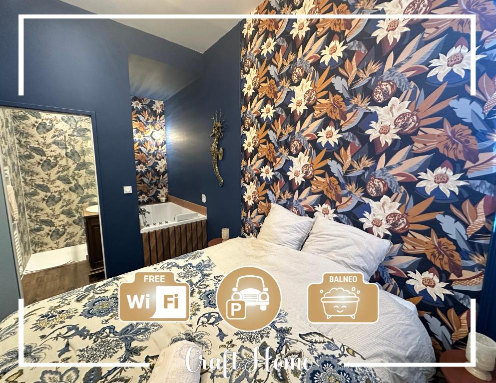 Craft Home - Le tapissier - Balneo - Parking privé, Saint-Étienne ...