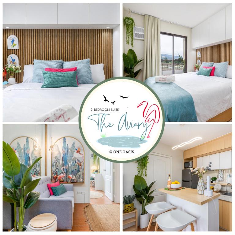The Aviary 2BR Suite at One Oasis, FREE Parking, Cebu City ...