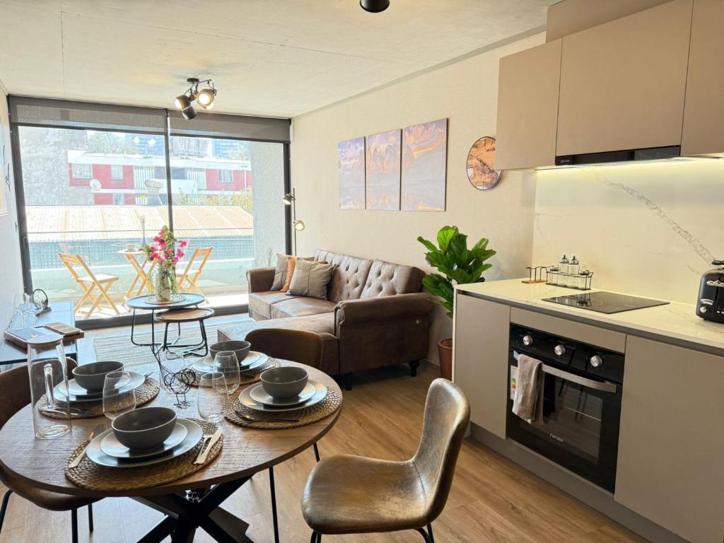 HOM I En Providencia 1D1B 2PAX Metro Santa Isabel GB 103, Santiago ...