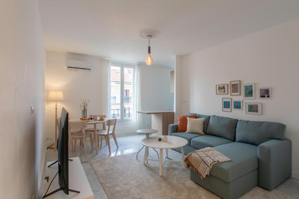 L3- 2P Clémenceau, centrale, 10 min place Massena-AC, Ницца (актуальные цены 2025 года)