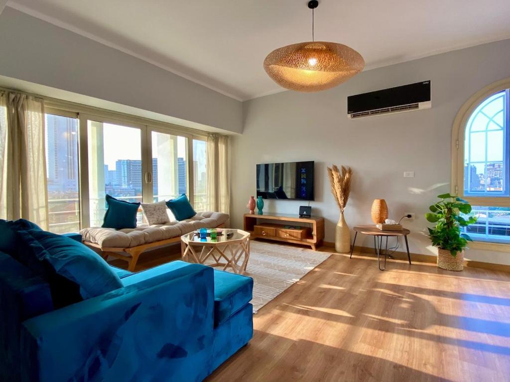 Sugar Place 5 mins from Downtown - 2BR, Káhira (aktualizované ceny na ...