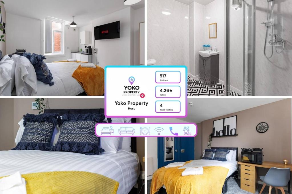 City Centre Studio 5 with Kitchenette, Free Wifi and Smart TV with ...