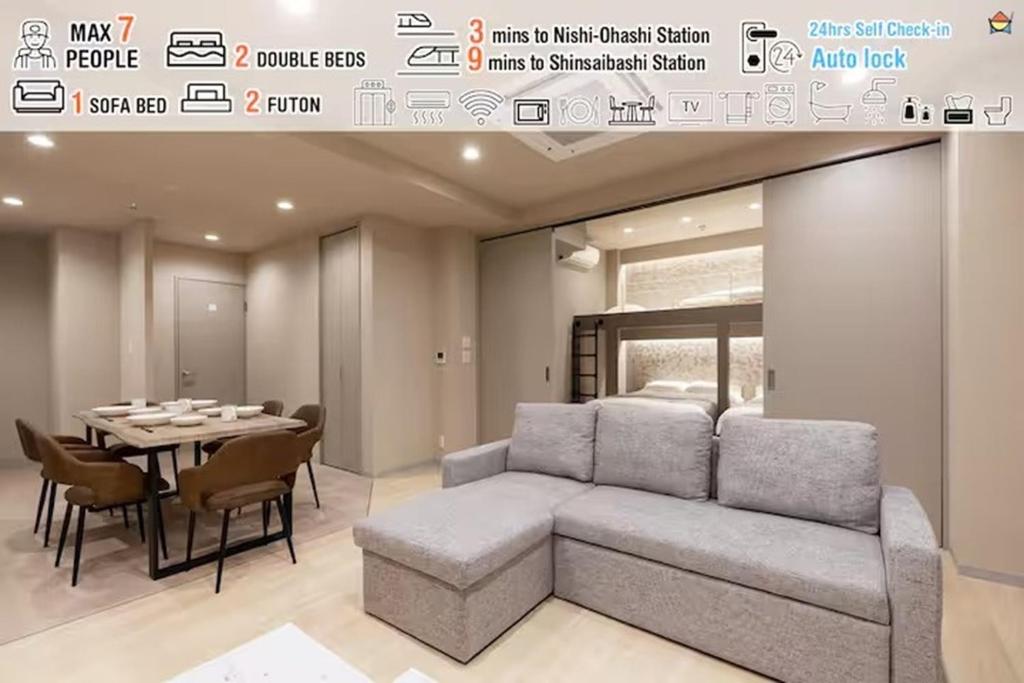 Crice Shinmachi - Vacation STAY 20340, אוסקה (מחירים מעודכנים לשנת 2026)