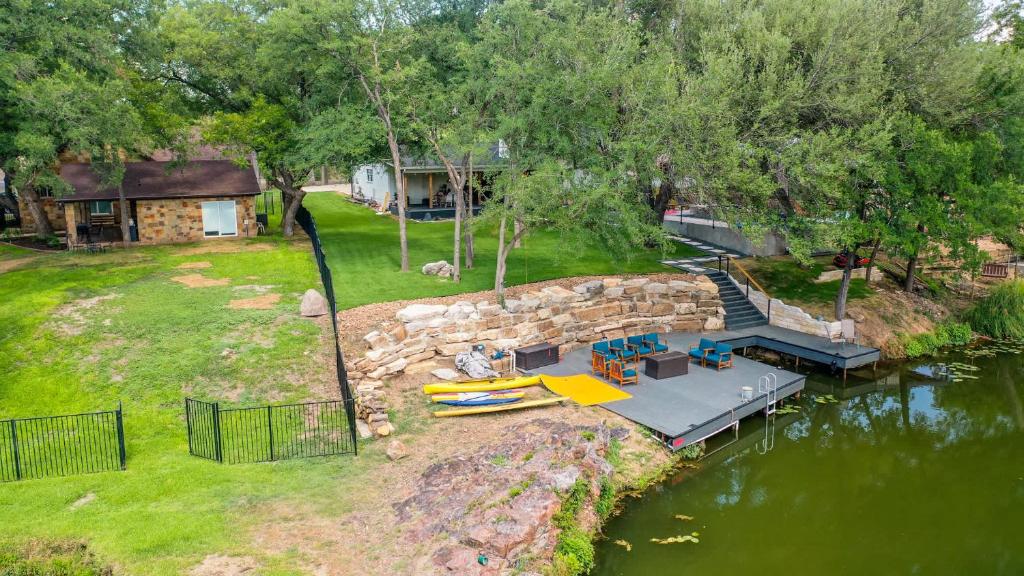 Lake LBJ Compound 2 Homes Side-by-Side Sleeps 25 Pool Hot Tub Great ...