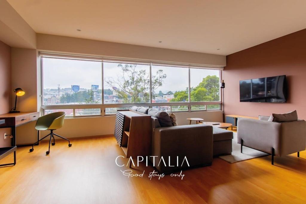Capitalia Santa Fe Style & Comfort with Parking, Mexico-Stad ...