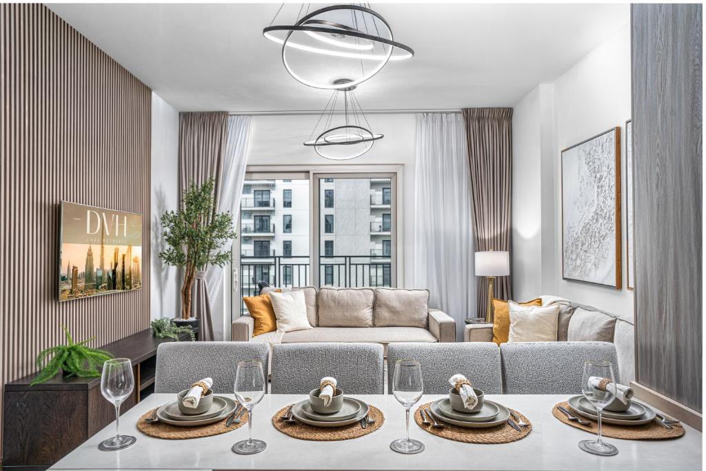 DVH Luxe Retreats 1BR Yas Island near Ferrari World & Mall（アブダビ）：（最新料金：2026年）