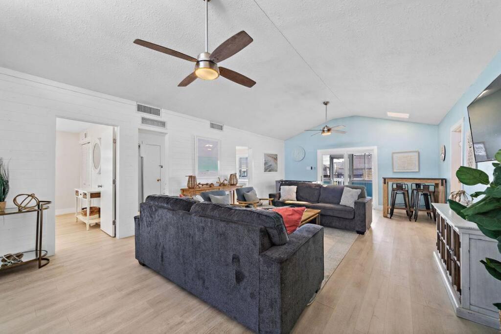 Canal front home with boat slip, deck and gorgeous water views ...