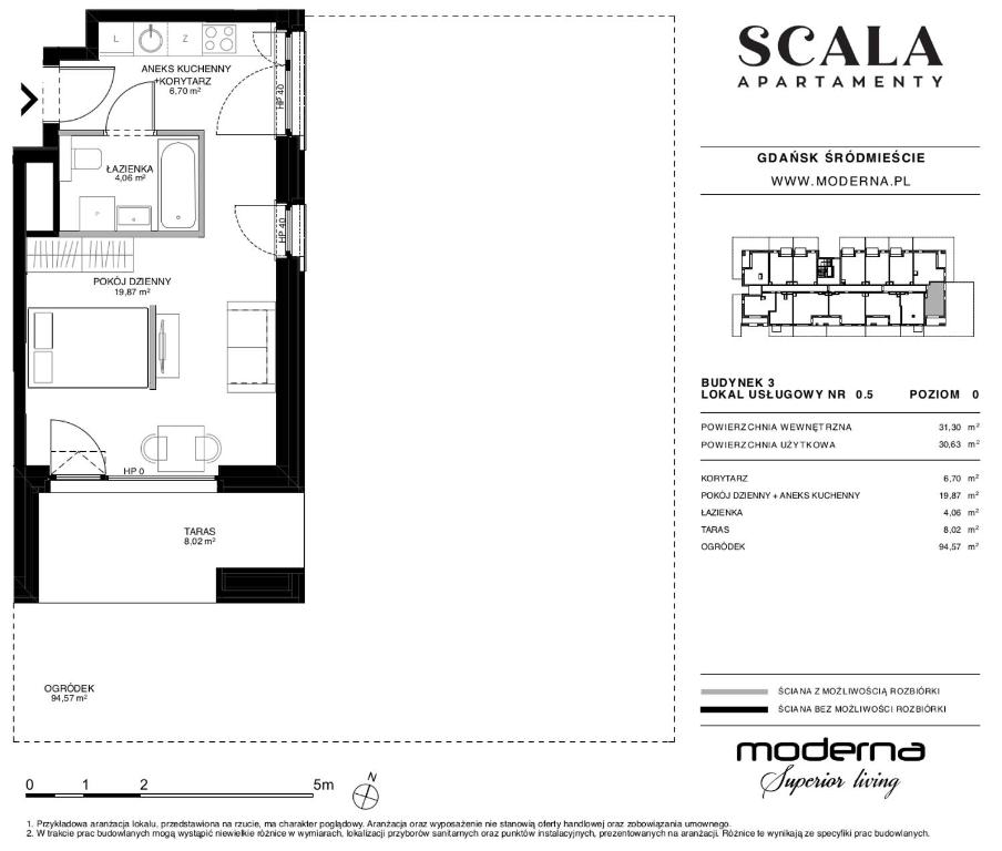 SCALA City Center Premium Apartments 60G & Parking #Gdańsk by Acznowy ...
