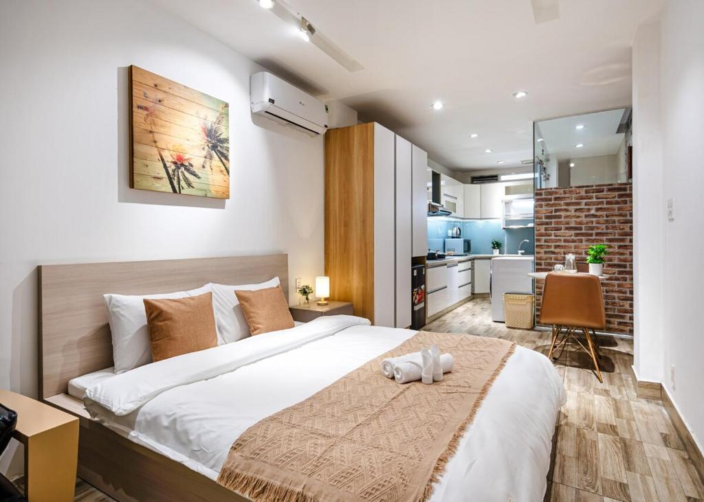 Prime D1 Studio F1 Quiet, Fully Equipped & Central, Ho Chi Minh-byen ...