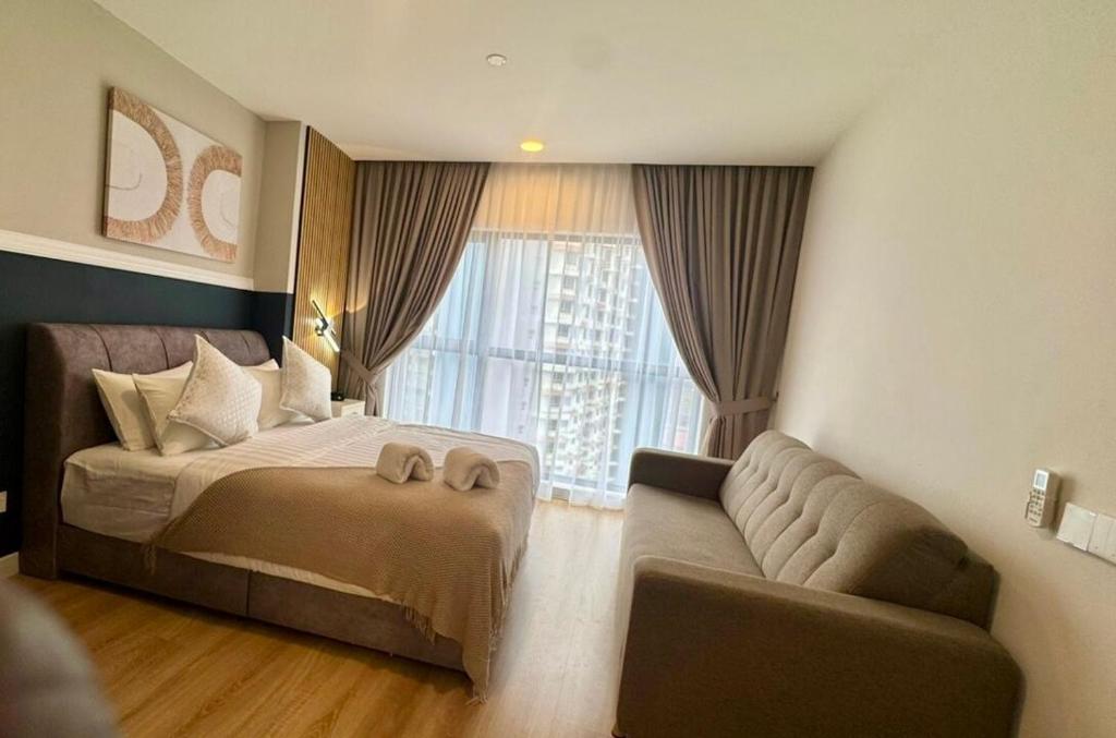 Warm & Cozy 2Bedroom Apartment at The Atrium Ampang by OKBnB（クアラルンプール ...