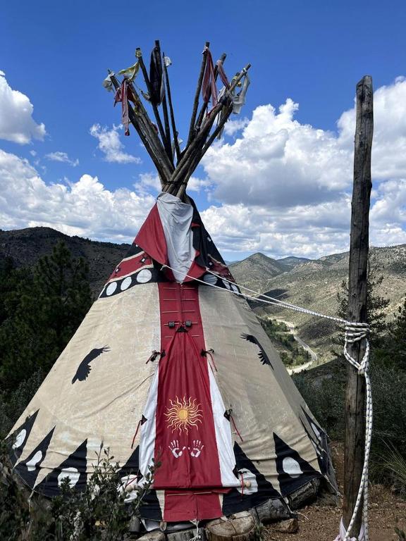 Raven's Ridge Luxurious Tipi in Golden, Colorado, Argo Mill ...