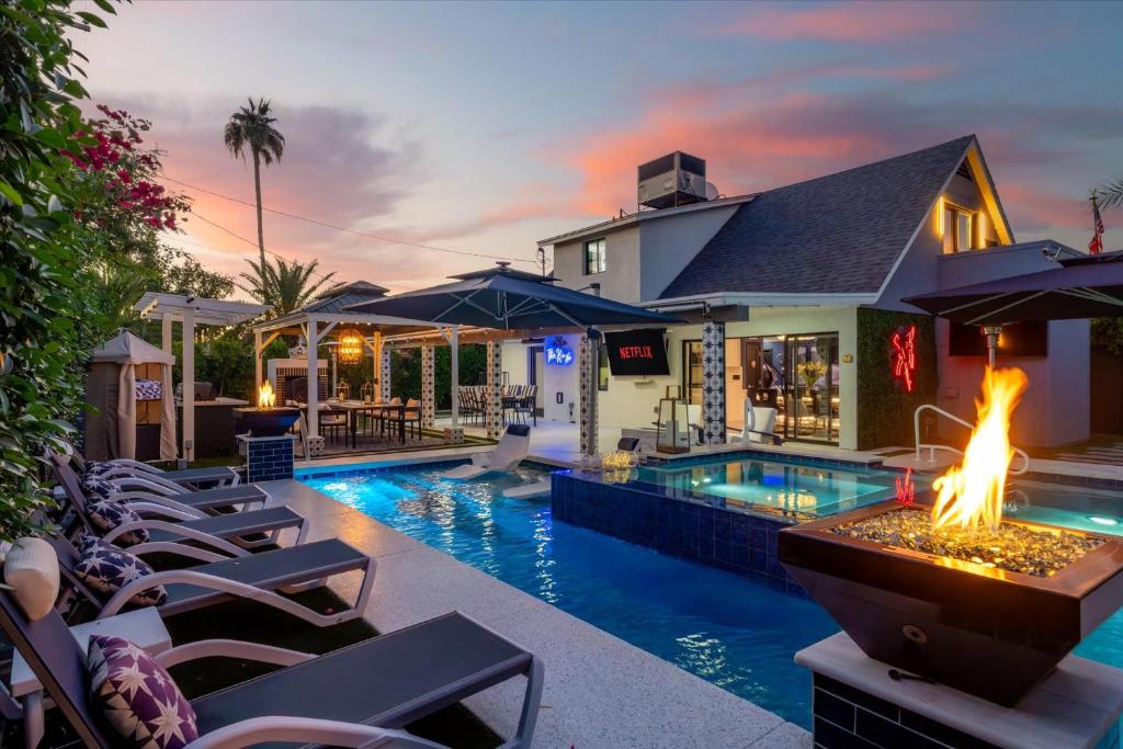 Luminosity Escape Pool Hot Tub Dog-friendly, Scottsdale (2026. aasta ...