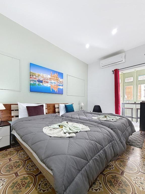 Modern Twin Studio Apartment next to Valletta!, Floriana (prisene ...