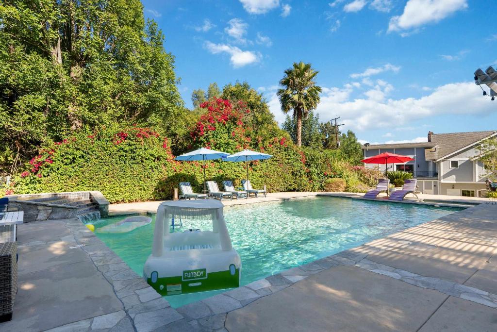 Luxury LA Garden Estate Private Pool HotTub Tennis, La Habra ...