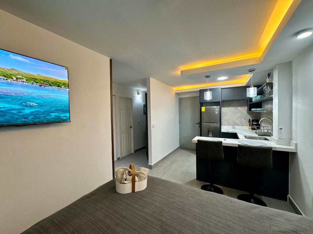 Cozy, Central and modern studio - Green District # 413, Tegucigalpa ...