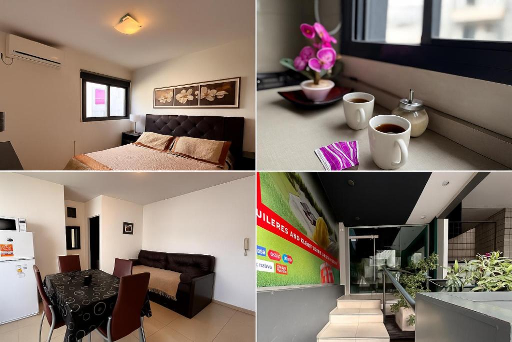 depto a 1 cuadra de peatonal, luminoso con pile y cochera, Вила Карлос ...