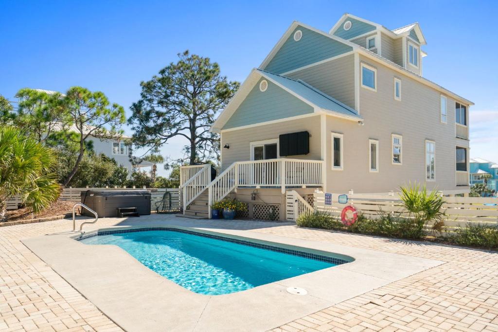 Salty Daze- Private pool & hot tub pet friendly family friendly（Cape ...