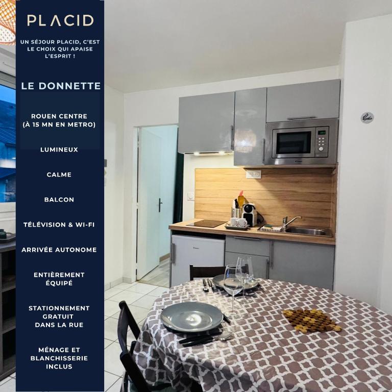 Le Donnette - Appt lumineux - accès métro Rouen, Le Petit-Quevilly ...