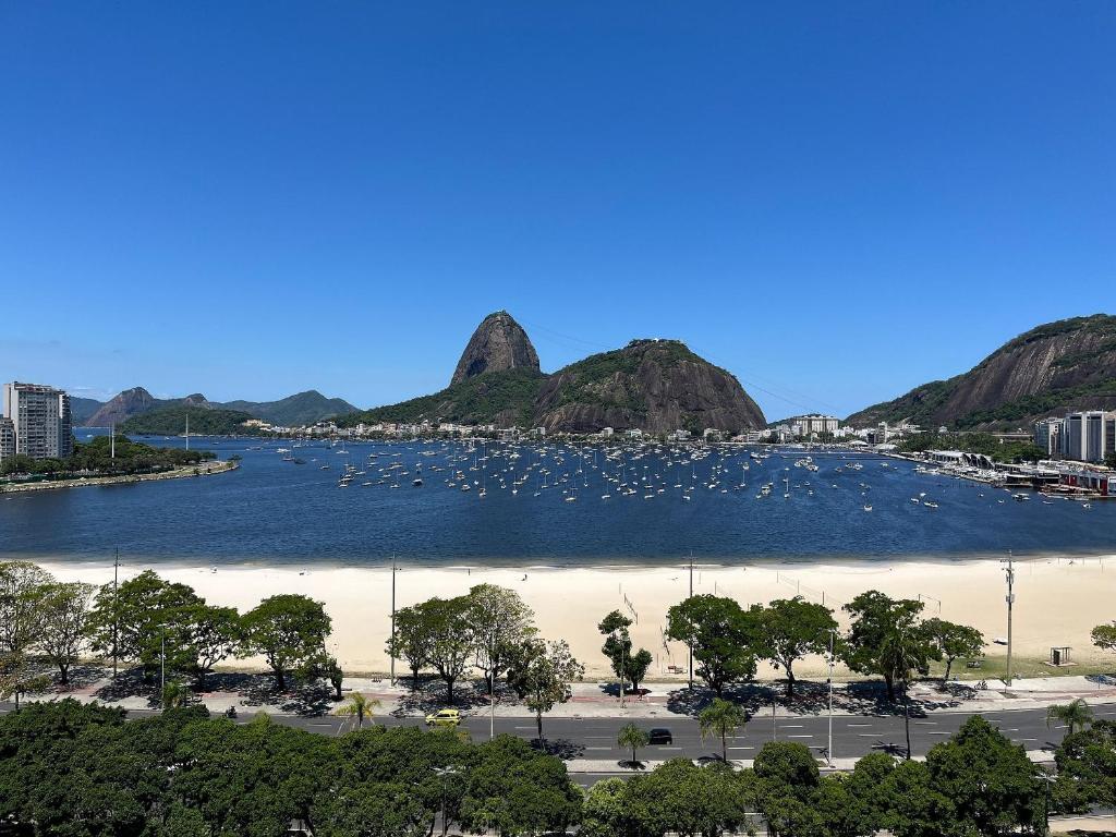 Studio com vista mar na praia de Botafogo, Rio de Žaneiro (ažurirane ...