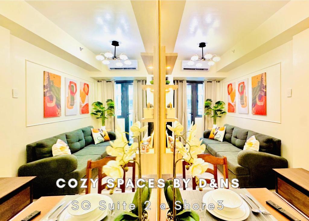 MOA Complex 1 Bedroom with balcony SG Suite 2 at Shore 3, Manila ...